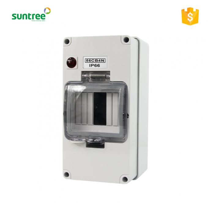 IP66 Plastic MCB RCD 8ways Circuit Breaker Enclosure Box